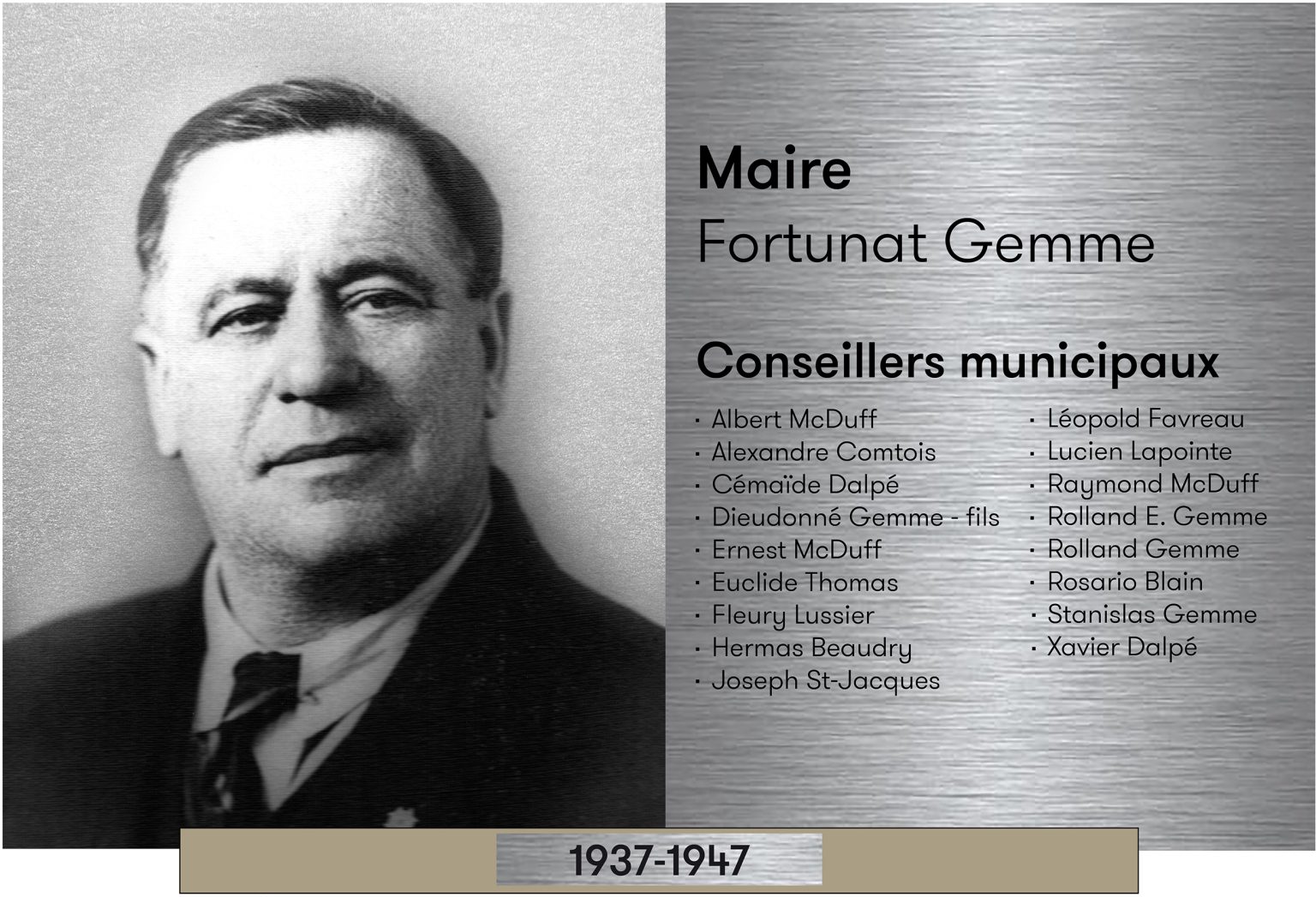 Exposition commémorative - Ville de Saint-Amable